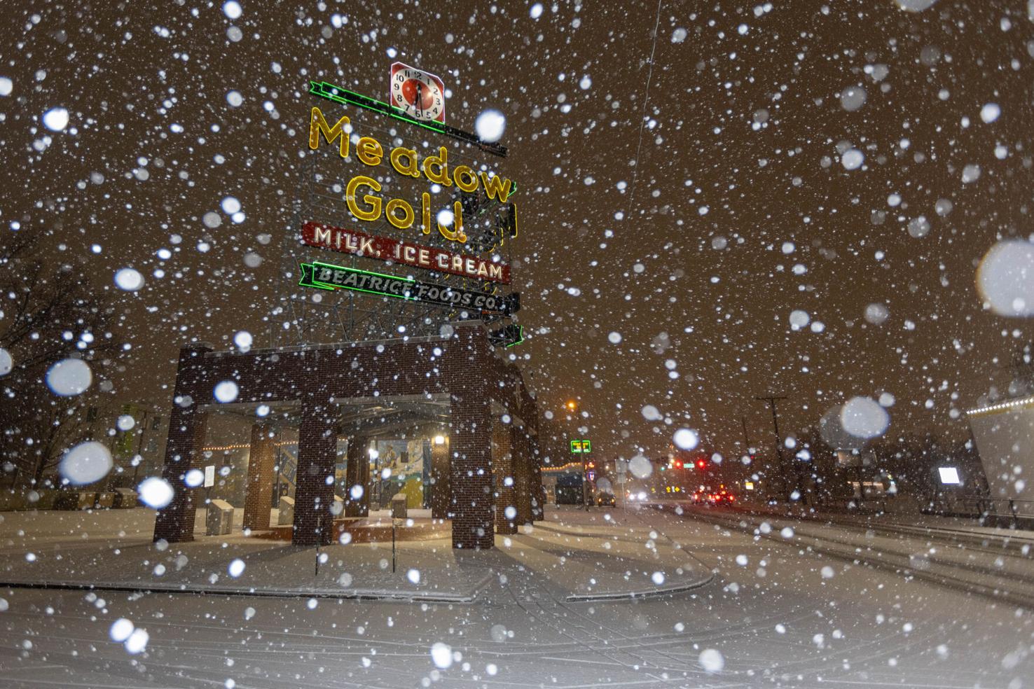 24-hour snowfall totals in Tulsa area for Jan. 9-10, 2025