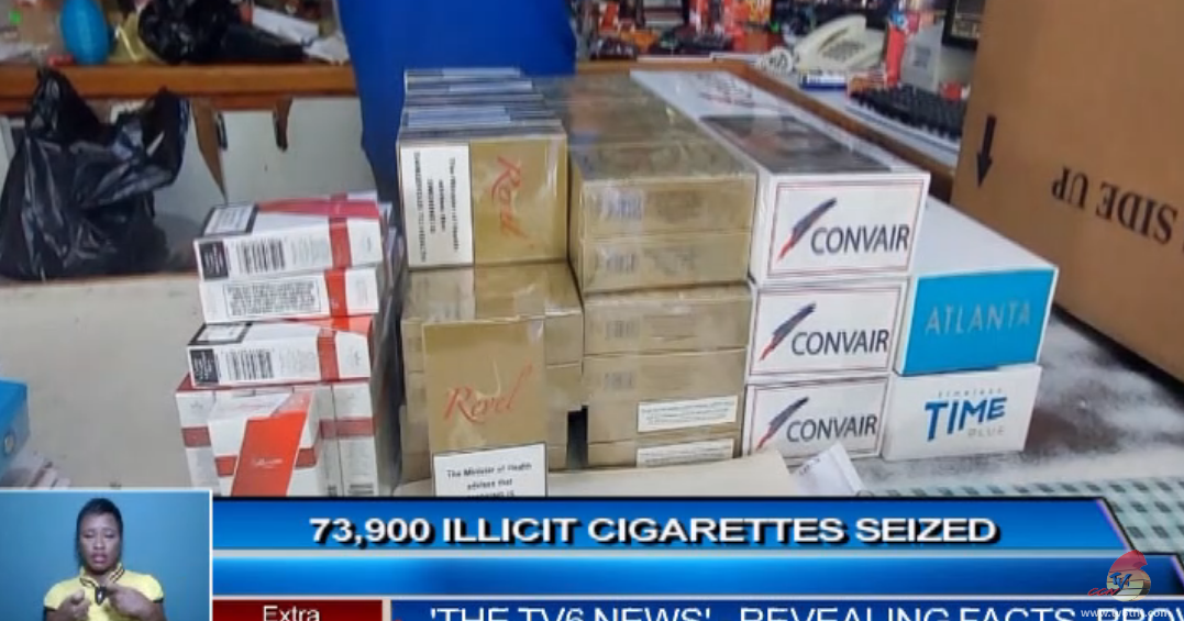 73,900 ILLICIT CIGARETTES SEIZED | 7pmnews | tv6tnt.com