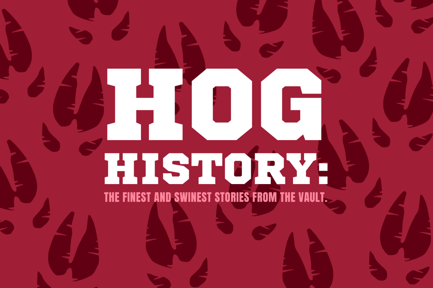 HOG HISTORY: How the Razorback became the University of Arkansas ...