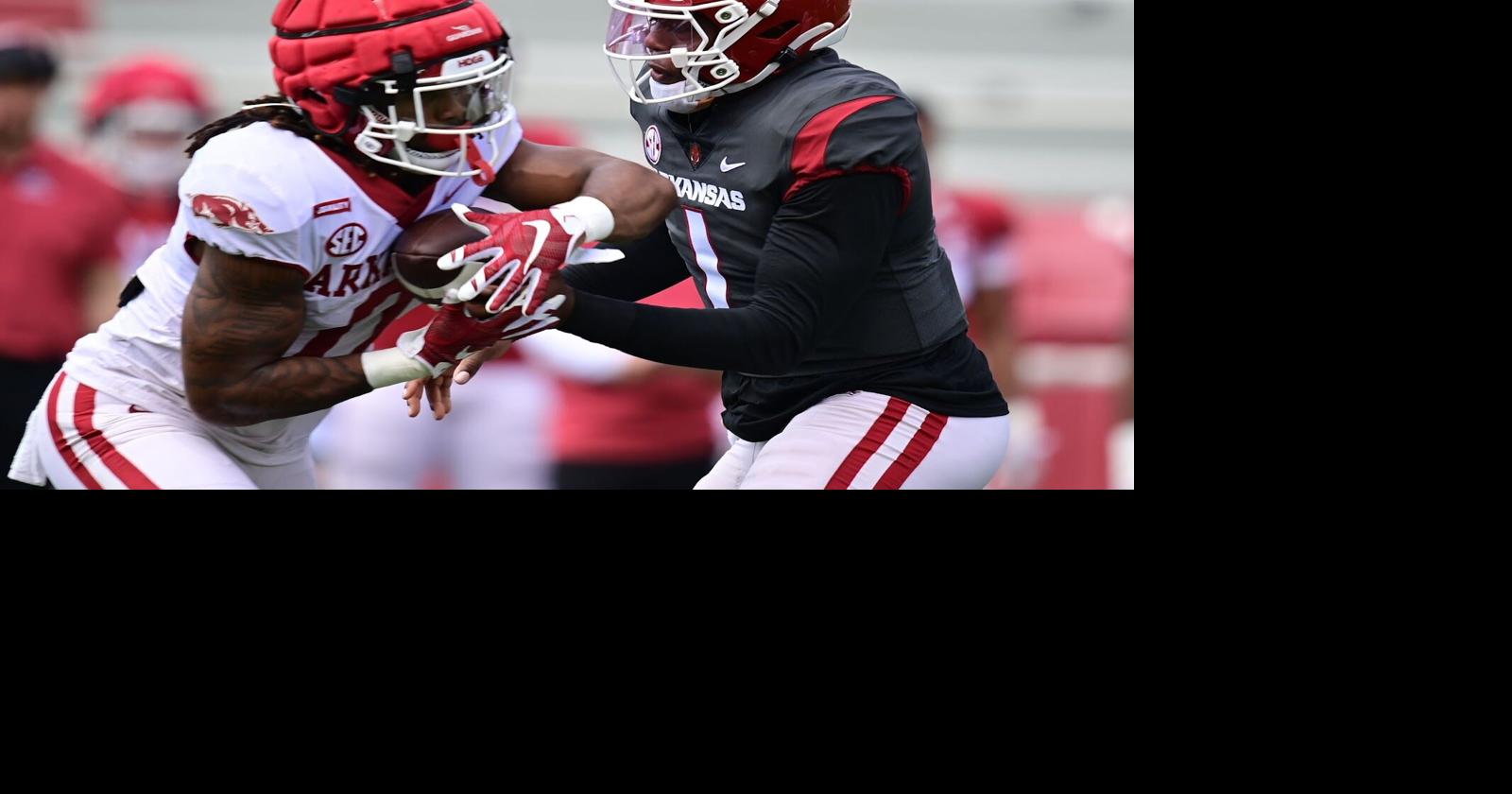 Razorback Football concludes spring practices with Red-White scrimmage ...
