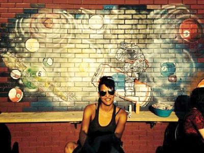 Painting a Rainbow City: One Woman's Artwork in Fay | The Companion ...