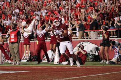 Hogs claim first SEC victory of the season and first win in Gainesville ...
