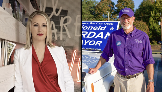 Fayetteville mayoral candidates Lioneld Jordan and Molly Rawn to go ...