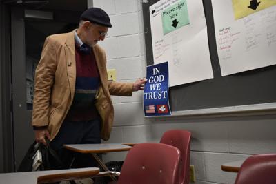 National motto signs vandalized again in Irby Hall | News | ucanews.live