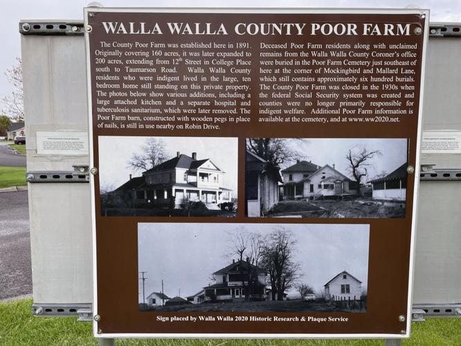 College Place's 130-year-old Poor Farm Cemetery will soon hold monument ...