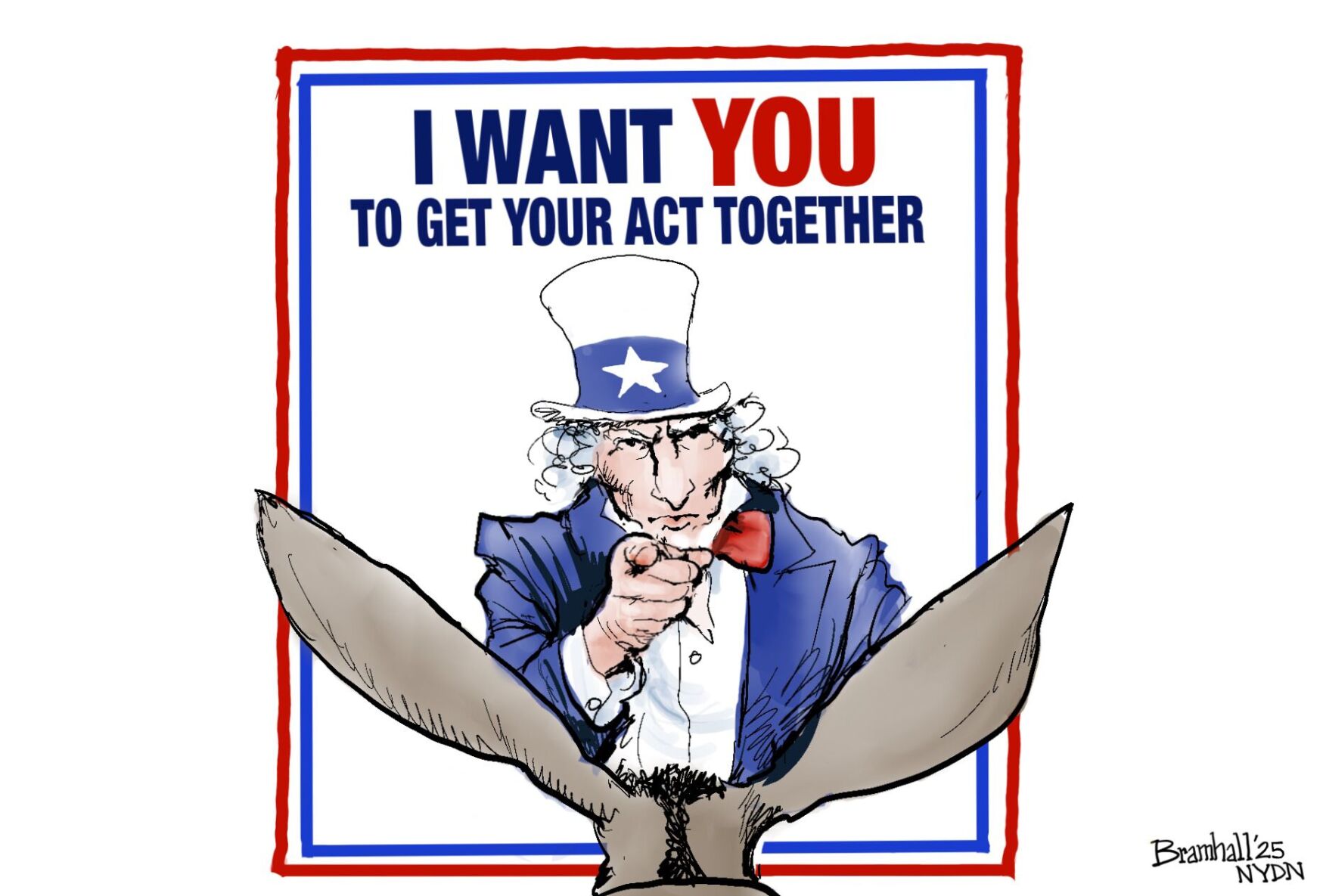 Editorial Cartoon: Bill Bramhall (March 24, 2025) | Cartoons | union ...