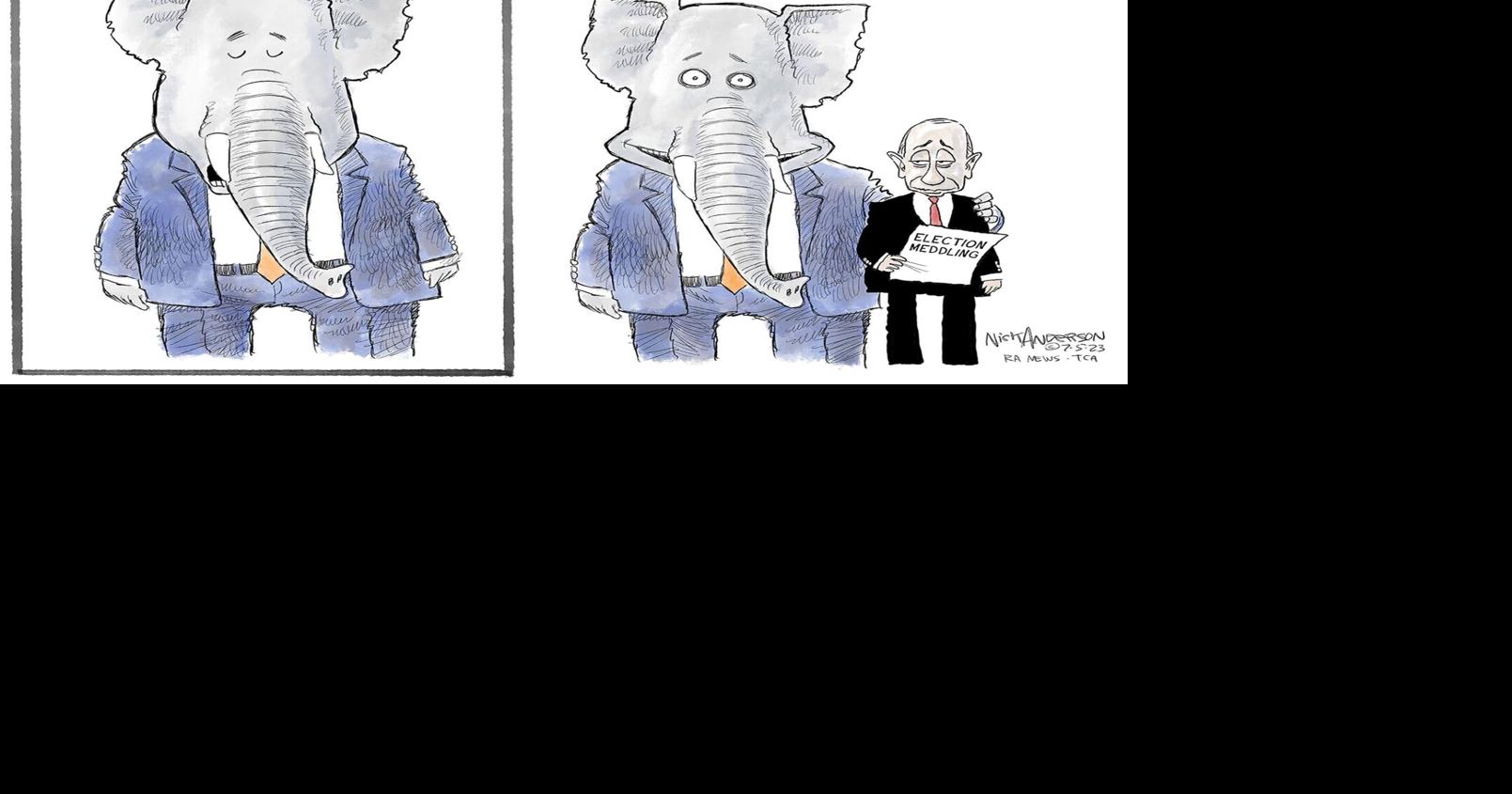 Editorial Cartoon: NIck Anderson (July 9, 2023) | Cartoons | union ...