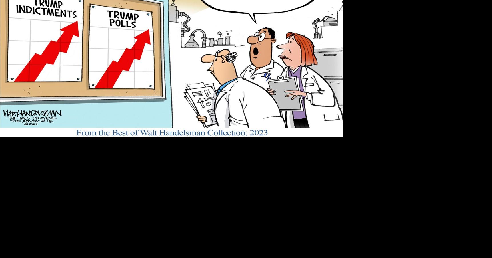 Editorial Cartoon: Walt Handelsman (Dec. 26, 2023) | Cartoons | union ...