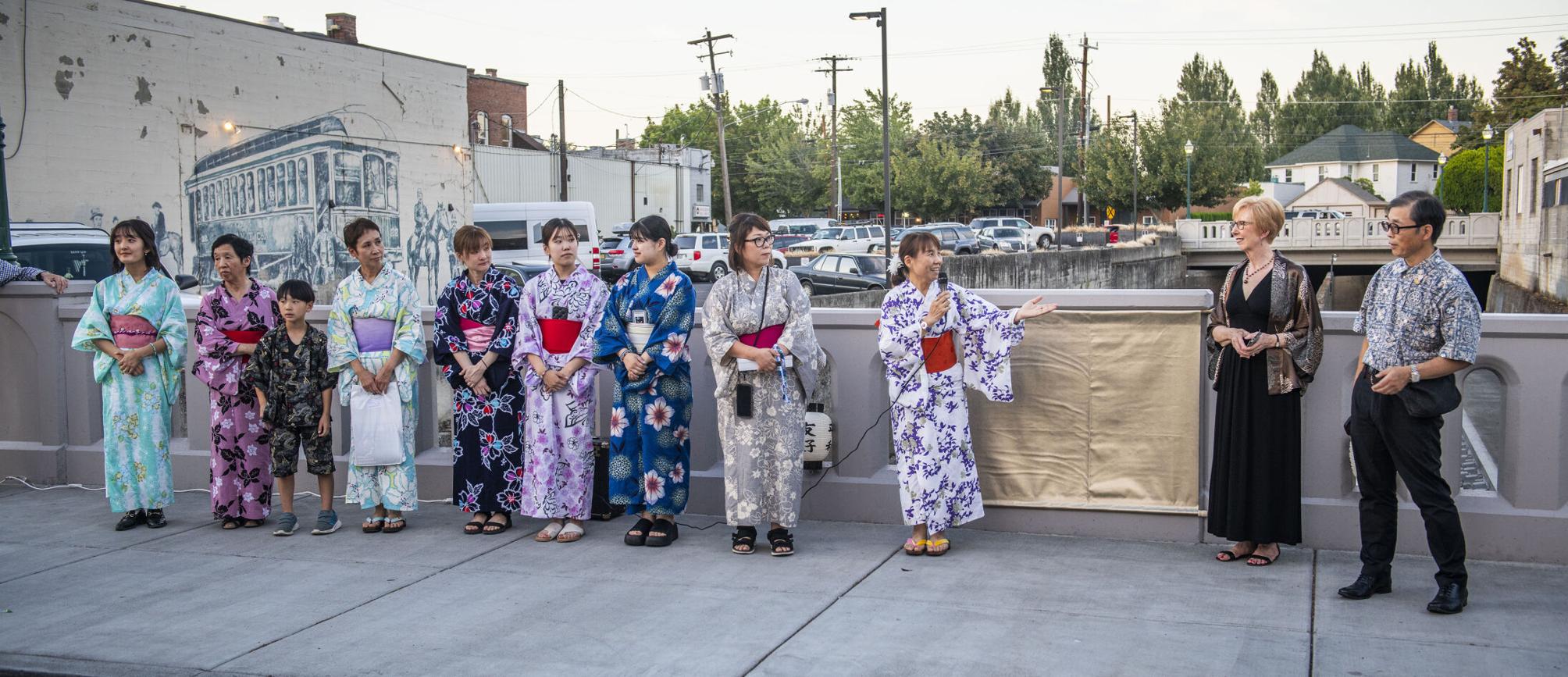 PHOTOS: Downtown Walla Walla Bridge links two friends, two cultures ...