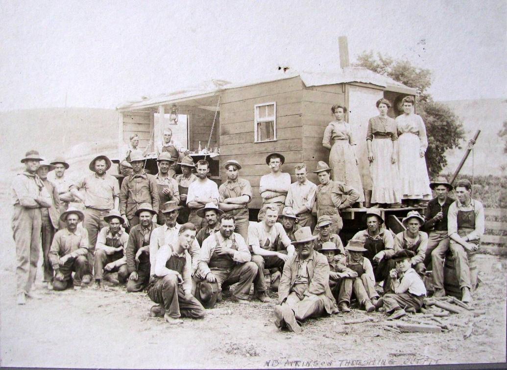 Bygone Walla Walla: Cook shack wagons during early wheat harvests ...