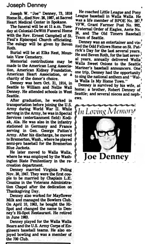 Bygone Walla Walla: Denney’s Hi-Spot Cafe operated on Main Street in ...