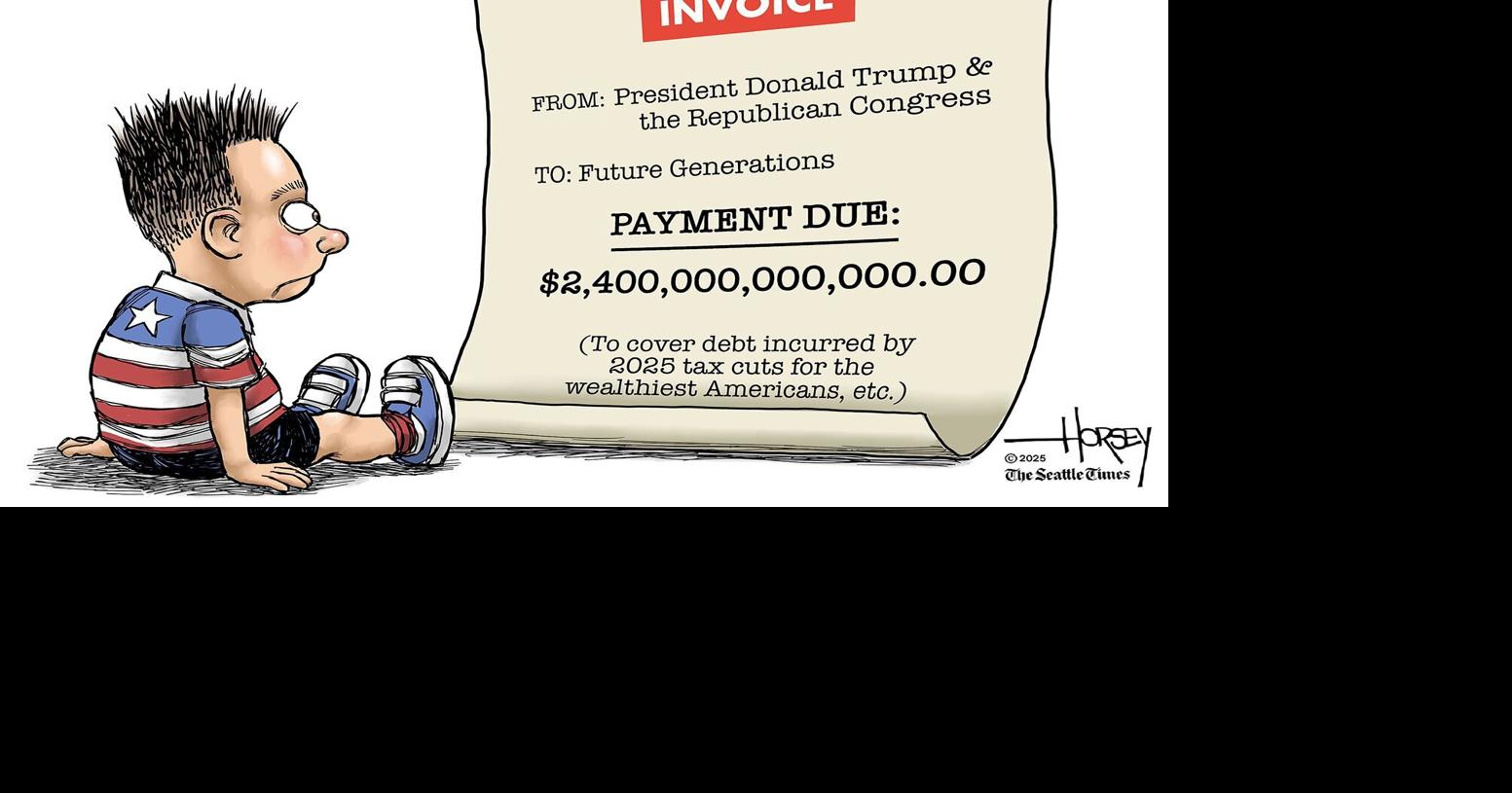 Editorial Cartoon: David Horsey (June 10, 2025) | Cartoons | union ...