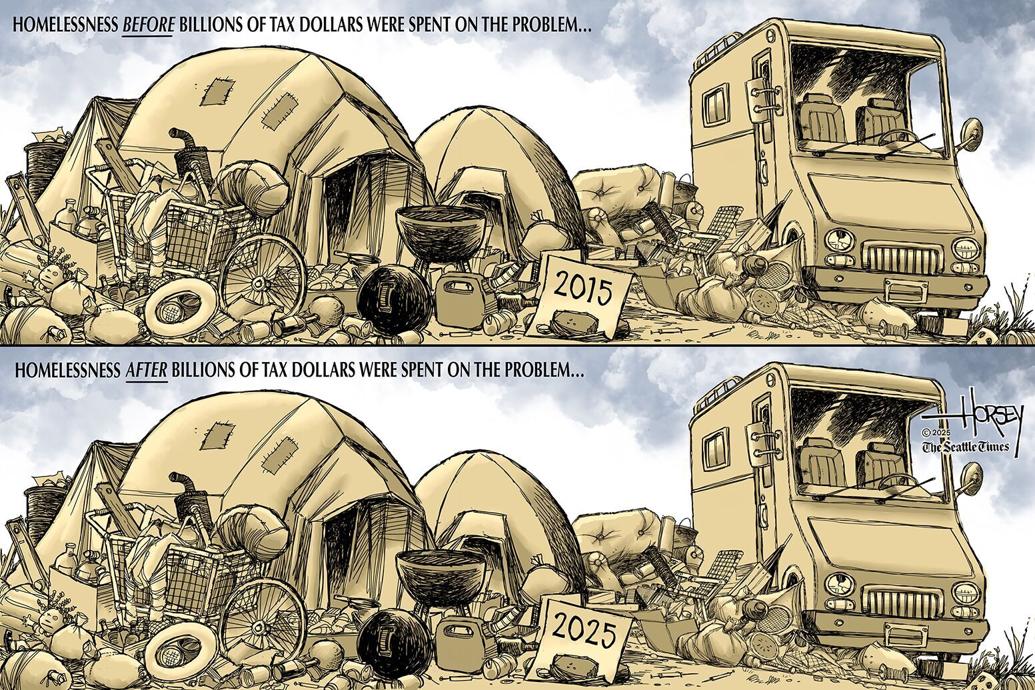 Editorial Cartoon: David Horsey (Oct. 9, 2025) | Cartoons | union ...