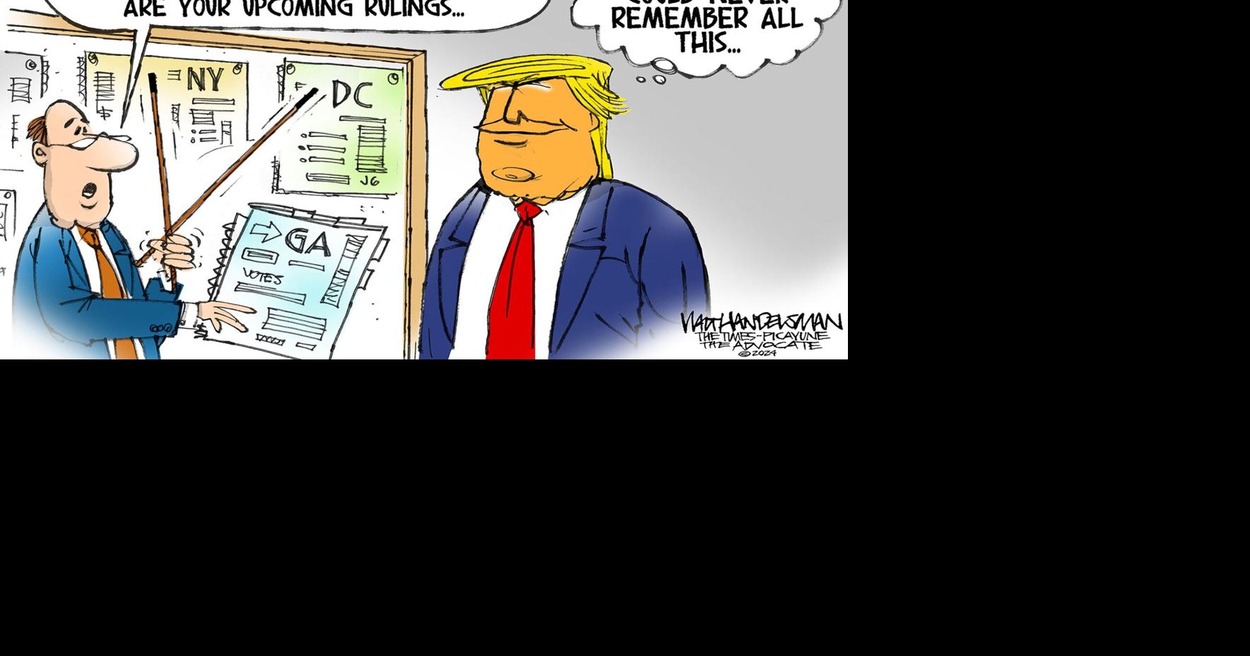 Editorial Cartoon: Walt Handelsman (Feb. 21, 2024) | Cartoons | union ...