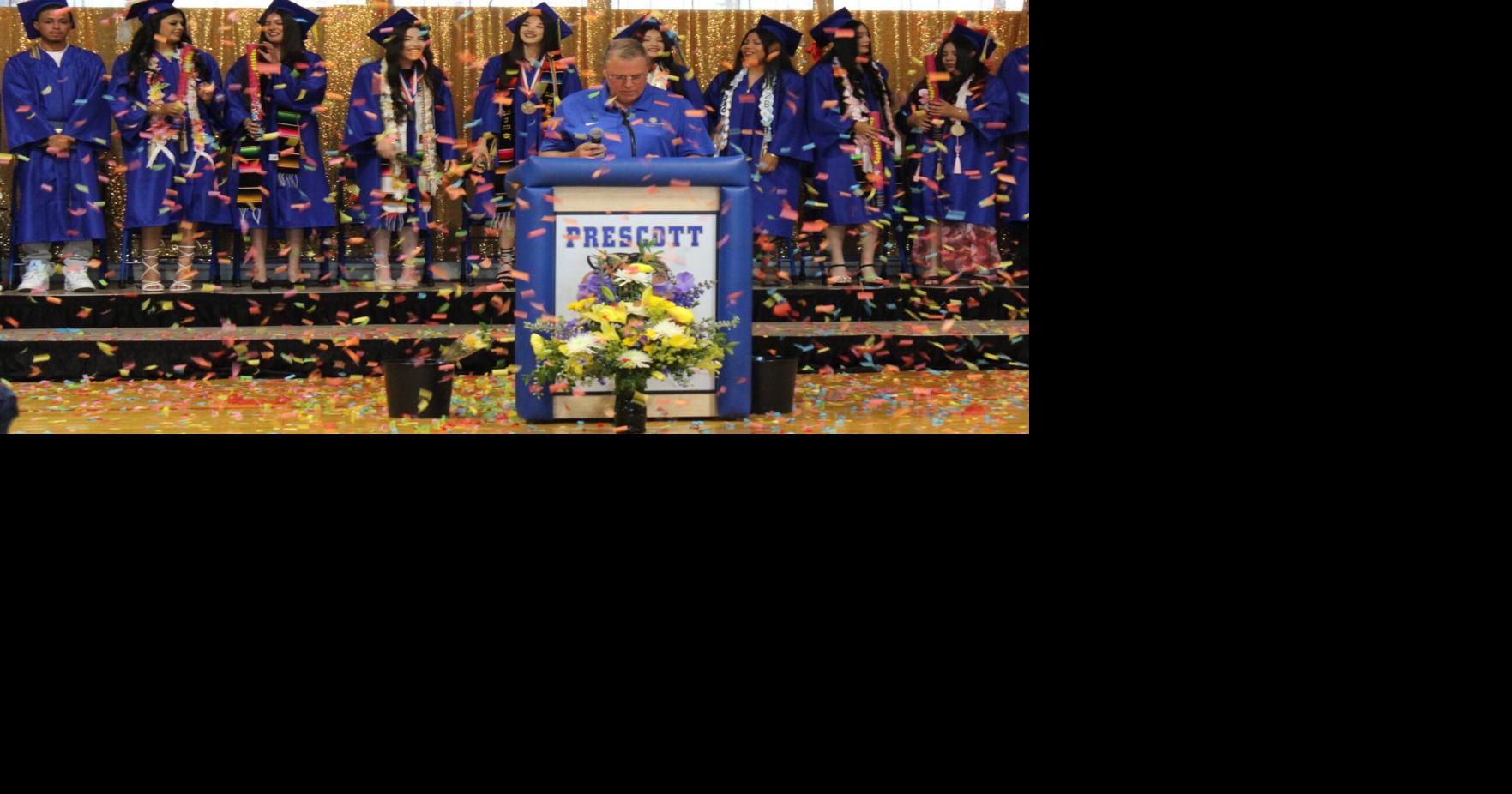 'Make the world better': Prescott High School graduates 13 seniors ...