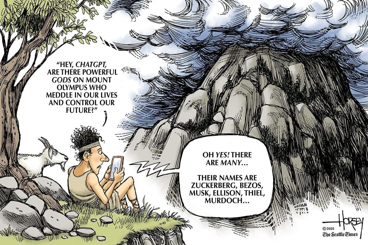 Editorial Cartoon: David Horsey (Sept. 27, 2025) | Cartoons | union ...