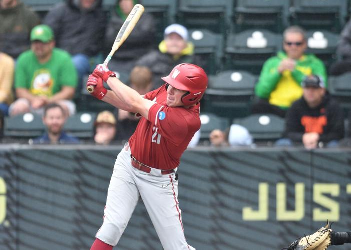 WSU in loser-out baseball game after bats go silent in loss to Ducks ...