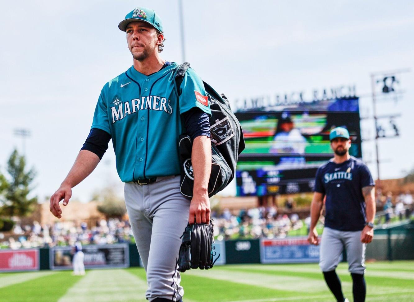 Mariners’ Logan Gilbert scuffles in spring start vs. Angels | Mariners ...