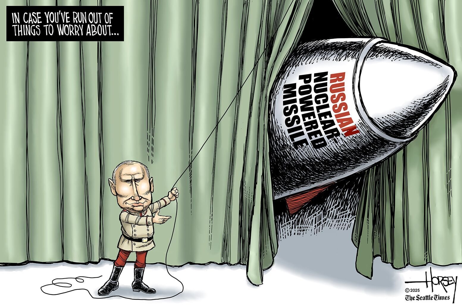 Editorial Cartoon: David Horsey (Nov. 3, 2025) | Cartoons | union ...