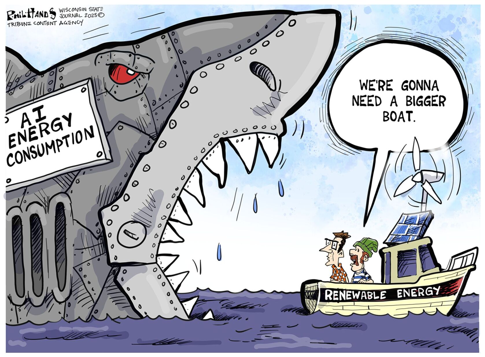 Editorial Cartoon: Phil Hands (Feb. 17, 2025) | Cartoons | union ...