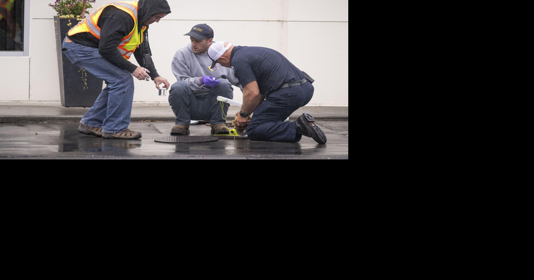 Samples of gasoline undergo lab testing to help determine source of ...