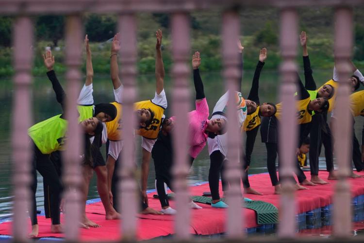 Photo highlights from the International Yoga Day | National | union ...