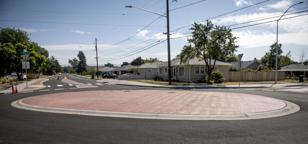 City offers guidelines for navigating new mini-roundabout | Governments ...