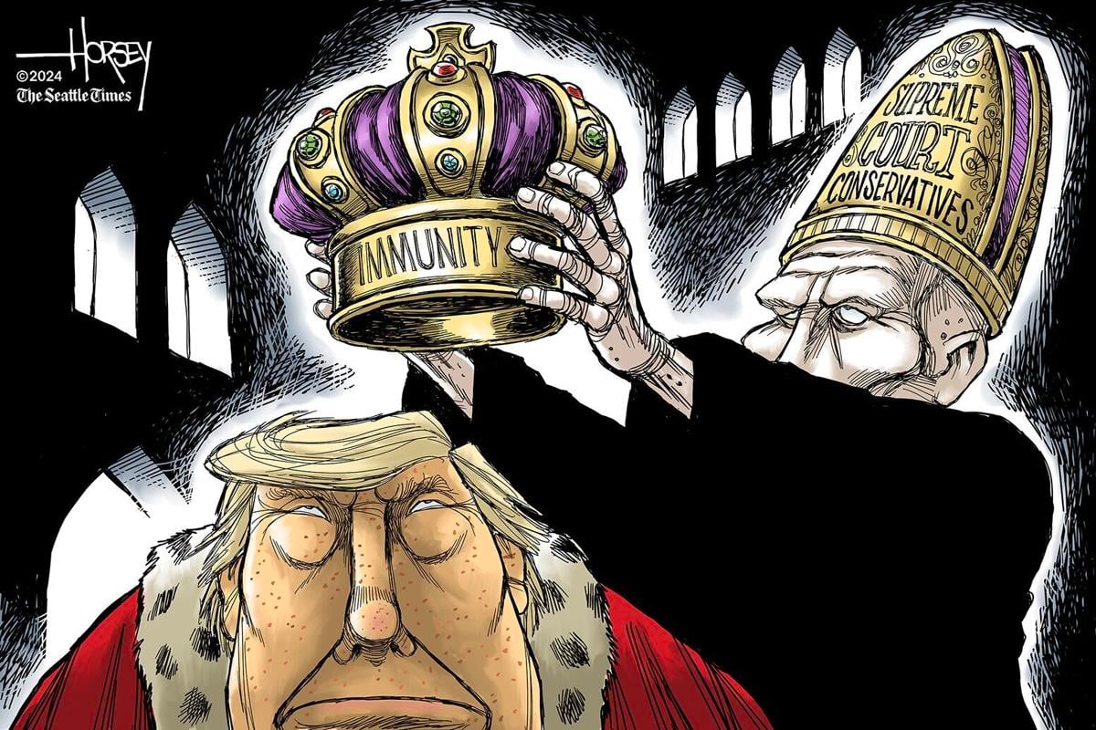 Editorial Cartoon: David Horsey (July 6, 2024) | Cartoons | union ...