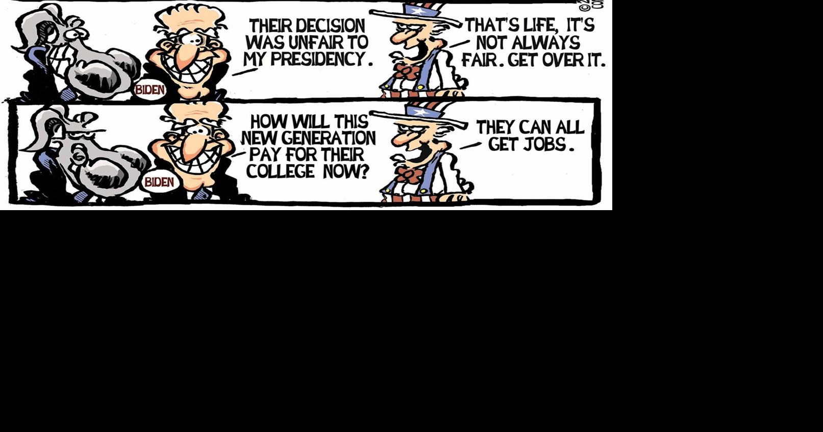 Editorial Cartoon: Joey Weatherford (July 8, 2023) | Cartoons | union ...