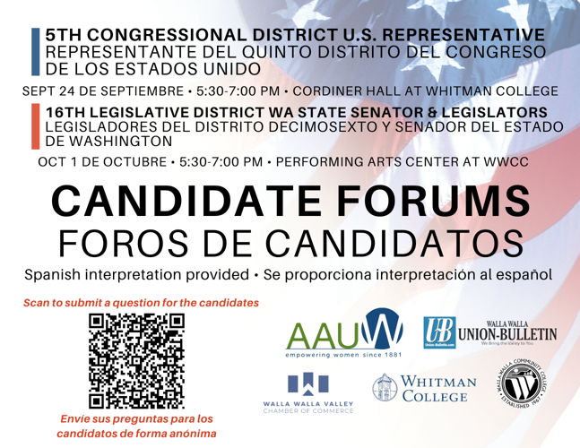 Next election forum in Walla Walla features candidates for 5th ...