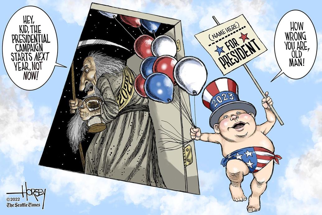 Editorial Cartoon: David Horsey (Jan. 2, 2023) | Cartoons | union ...