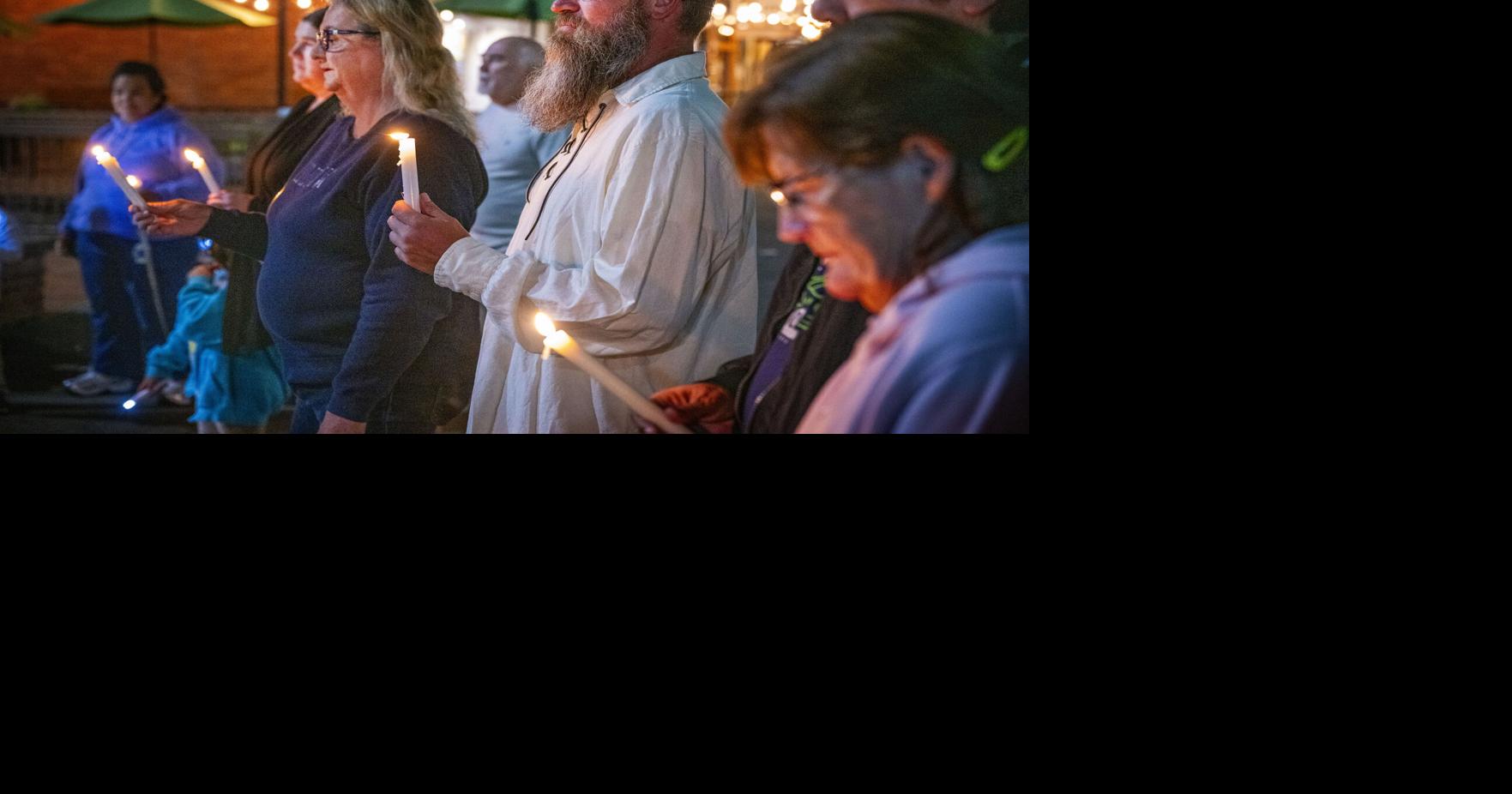 Photos: Walla Walla residents march, attend vigil for Palestinian ...