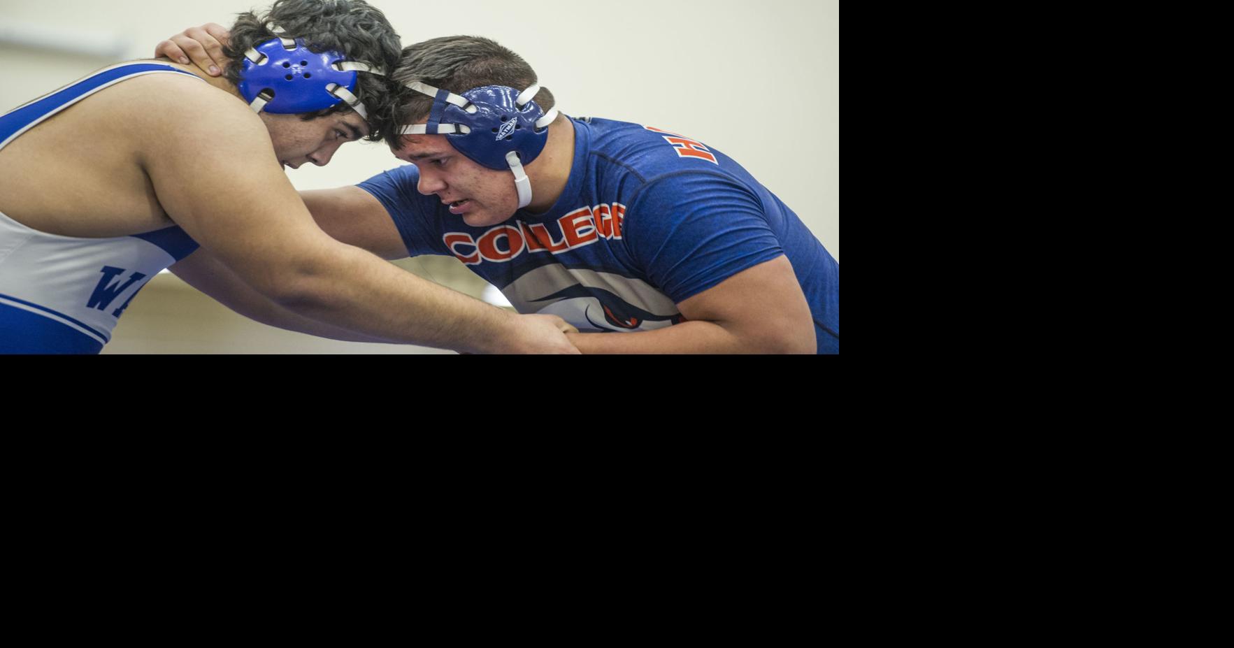 Andrei Smith, Ethan Parker tally pins for College Place High wrestlers ...