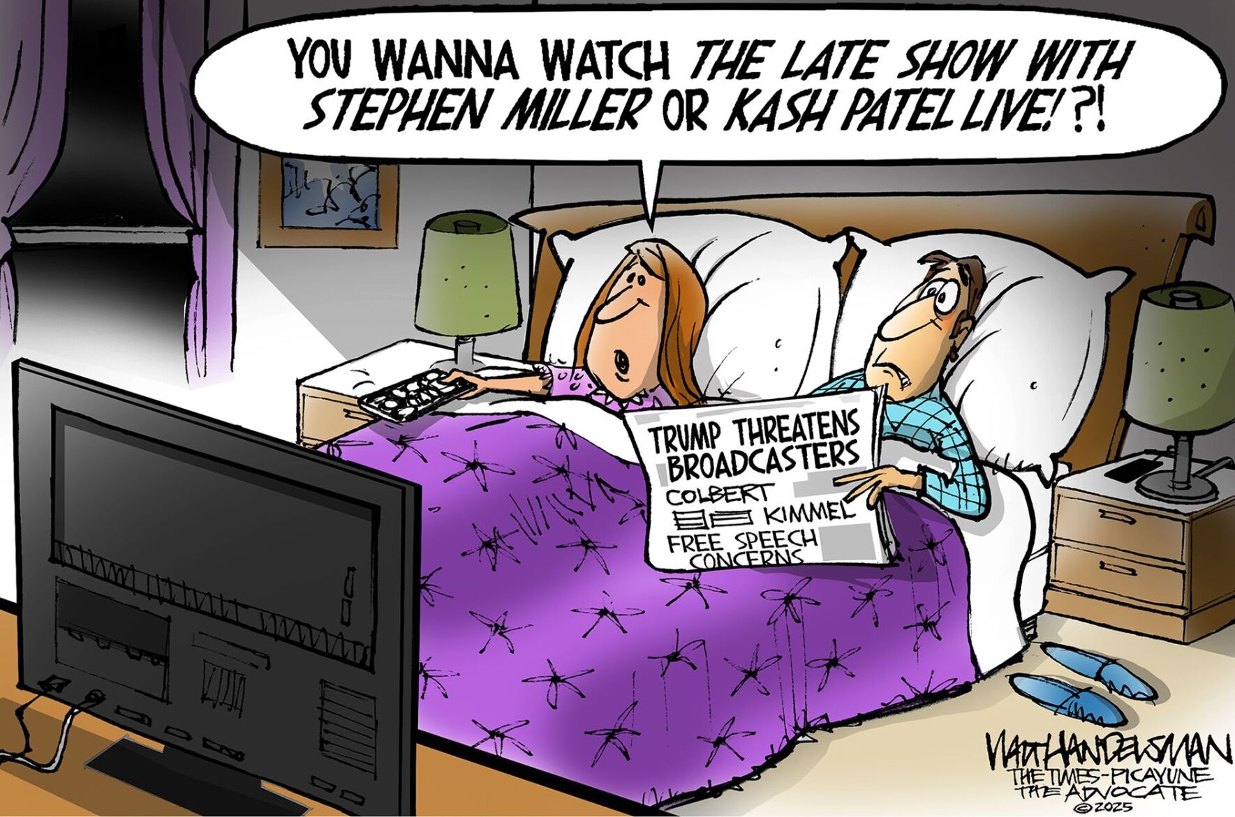 Editorial Cartoon: Walt Handelsman (Sept. 24, 2025) | Cartoons | union ...