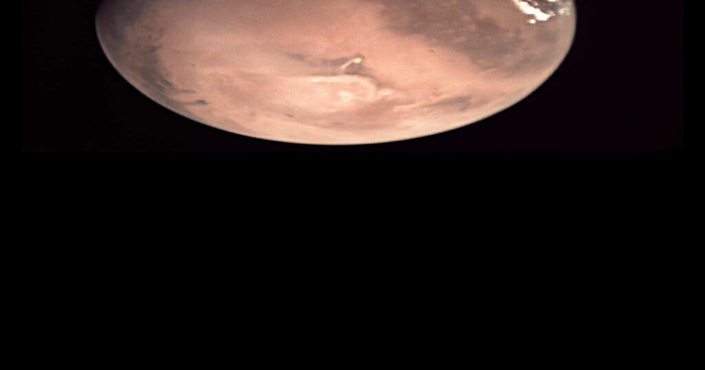 European orbiter beams downloadable Mars photos | Mars Watch | union ...