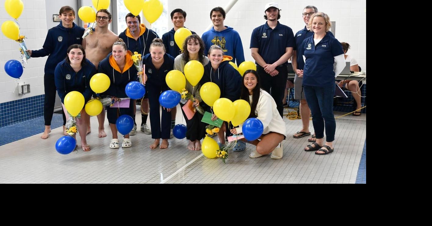 Whitman swimming splits with Whitworth on senior day | Whitman College ...