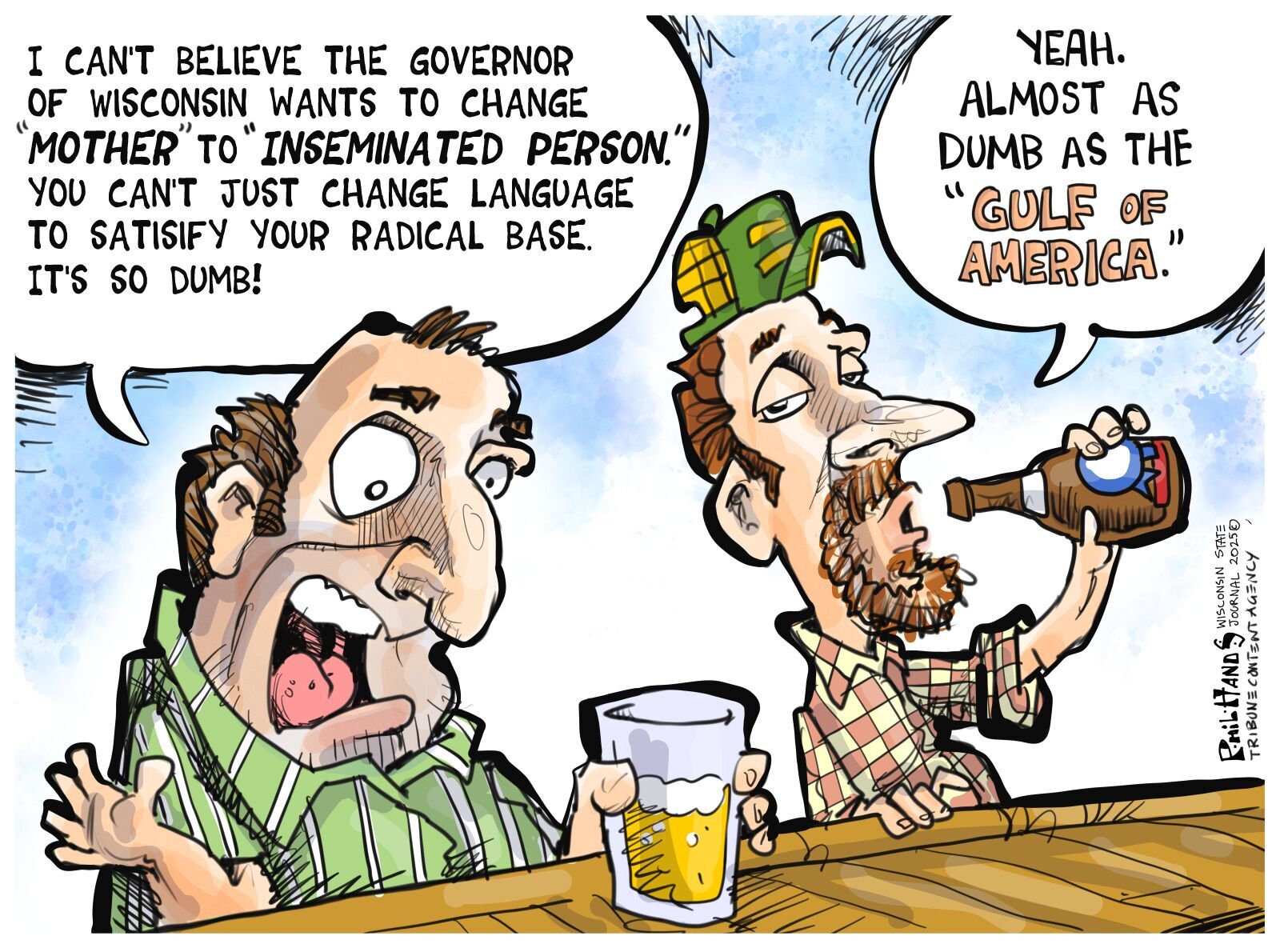 Editorial Cartoon: Phil Hands (March 6, 2025) | Cartoons | union ...