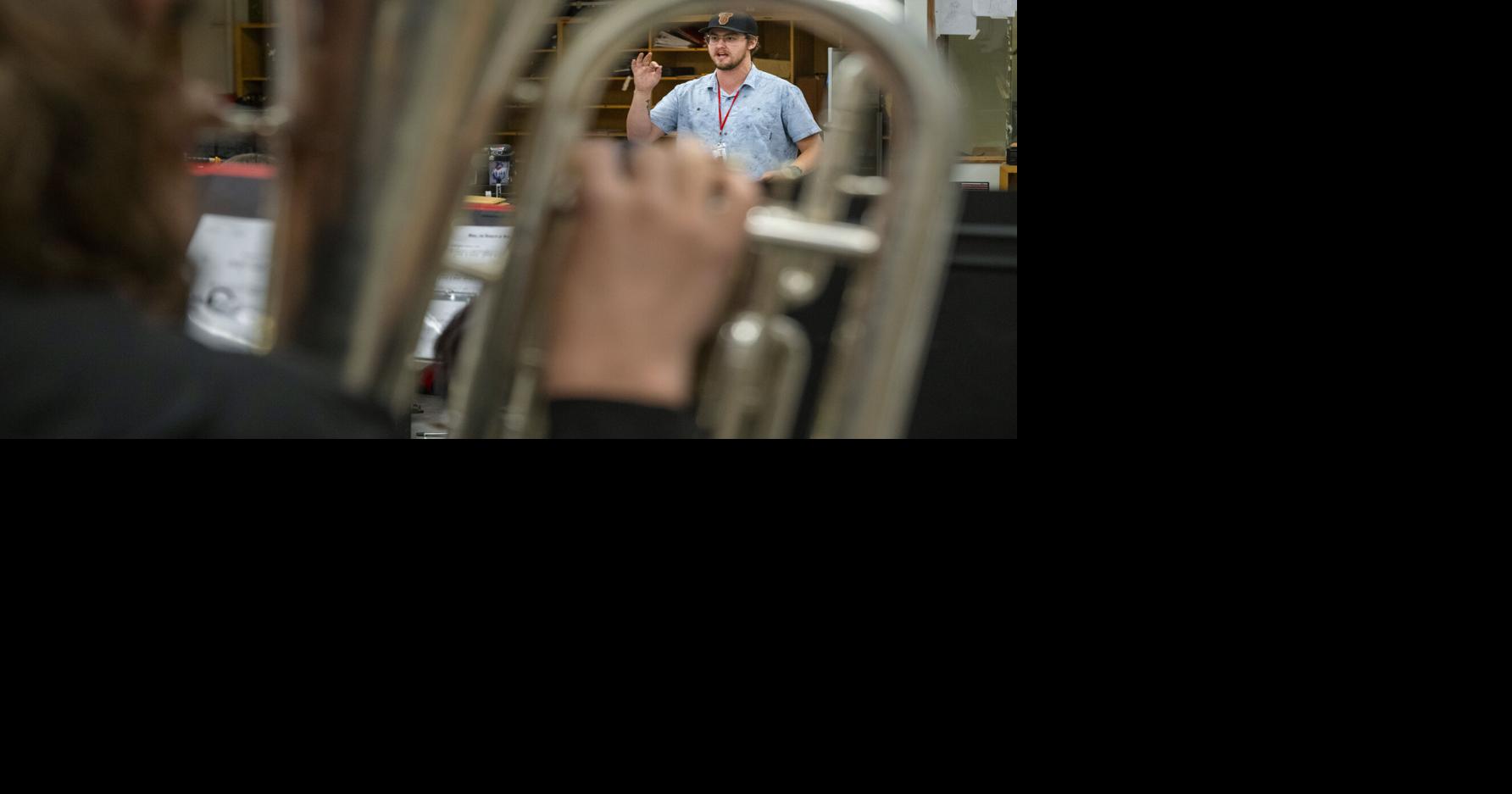 Community Q&A: Jacob Gau hopes to inspire students, continue bagpipe tradition as Athena-Weston ...