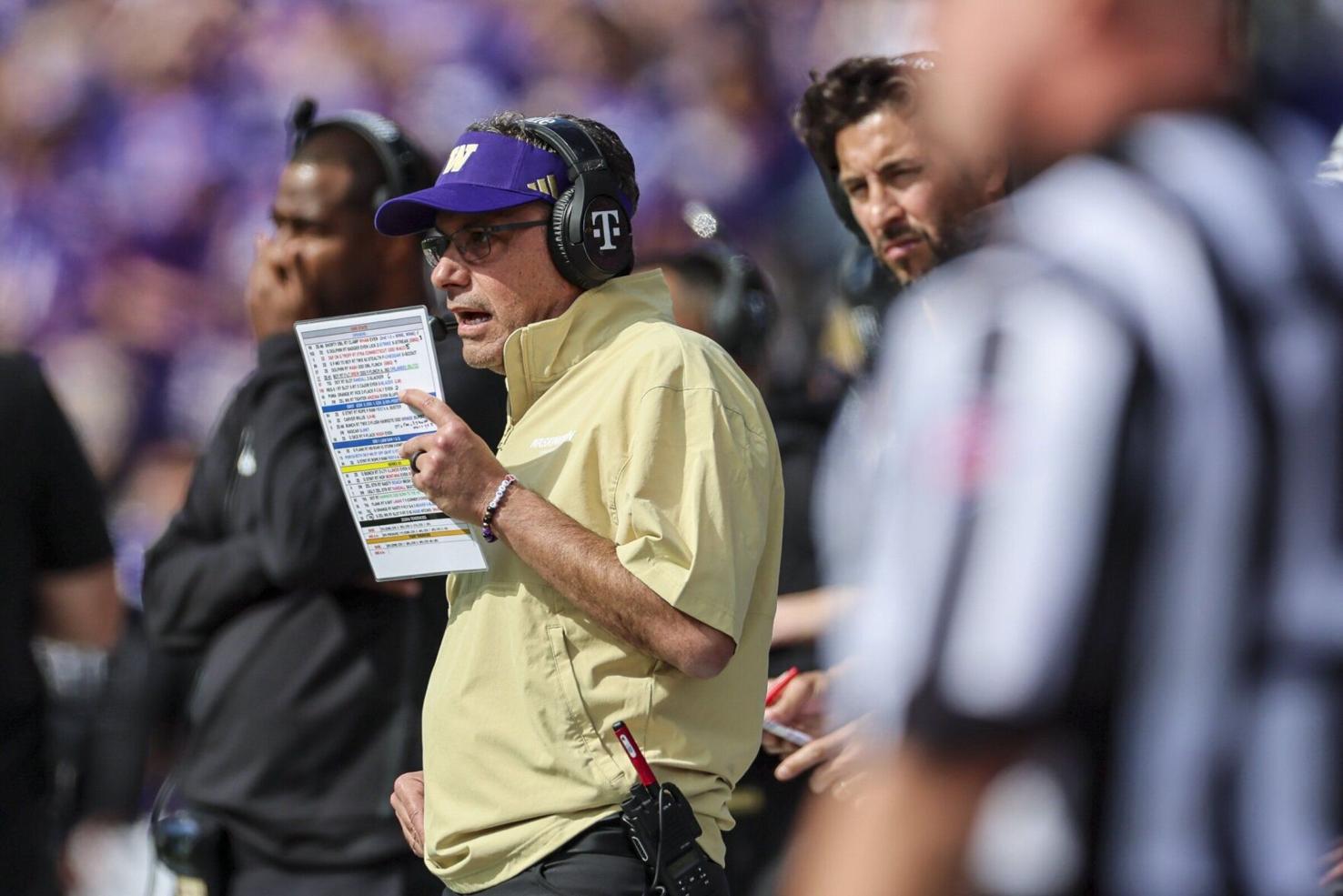 UW Huskies’ Jedd Fisch one of 3 ‘gettable coaches’ for Michigan job ...