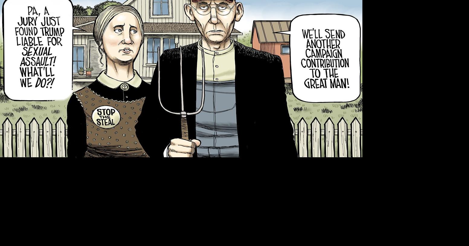 Editorial Cartoon: David Horsey (May 14, 2023) | Cartoons | union ...