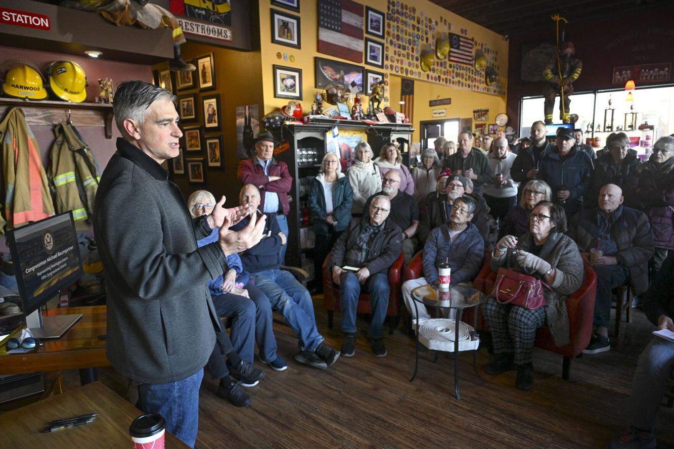 U.S. Rep. Michael Baumgartner highlights immigration goals at Walla ...