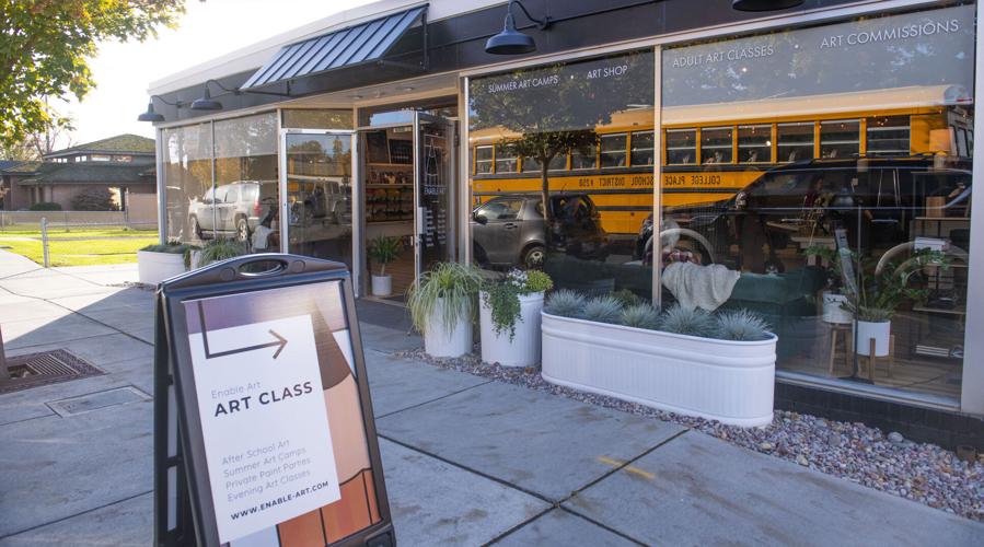 Chloe Congleton unveils new Enable Art studio in College Place ...