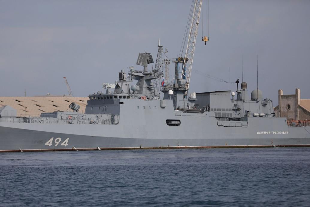 UK military investigates report that Russian warship fired warning ...
