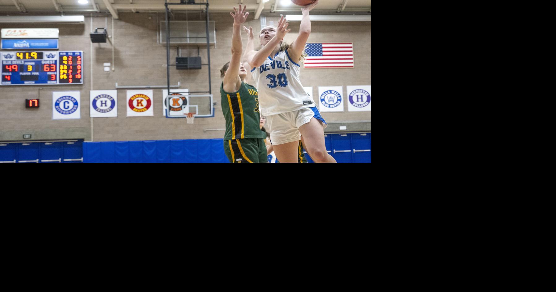 Walla Walla Valley area high school girls basketball standouts honored ...