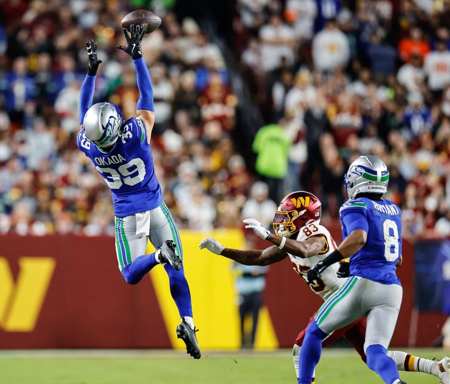 How working while he waited worked for Seahawks safety Ty Okada ...