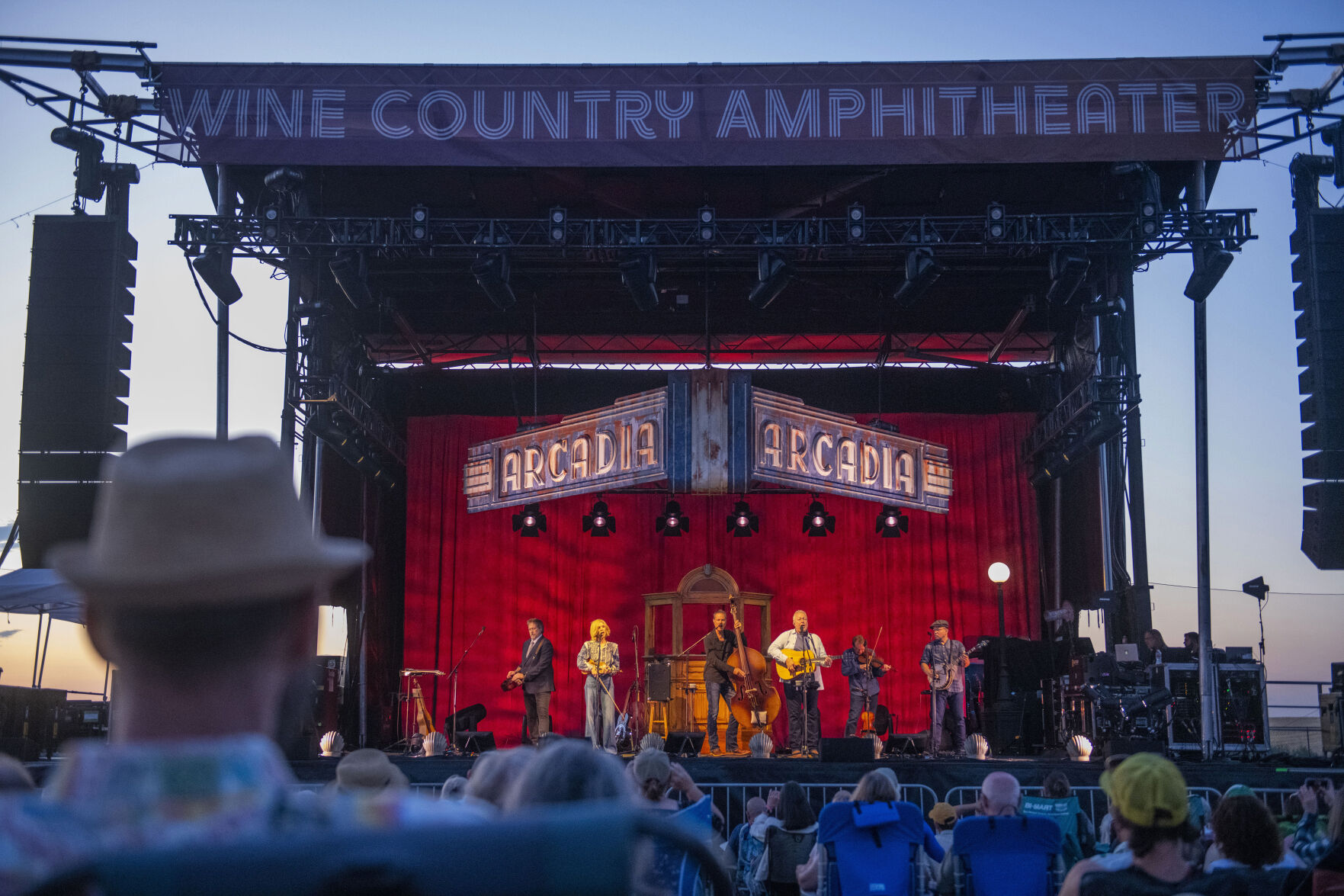 Alison Krauss and Union Station perform at Wine Country Amphitheater ...