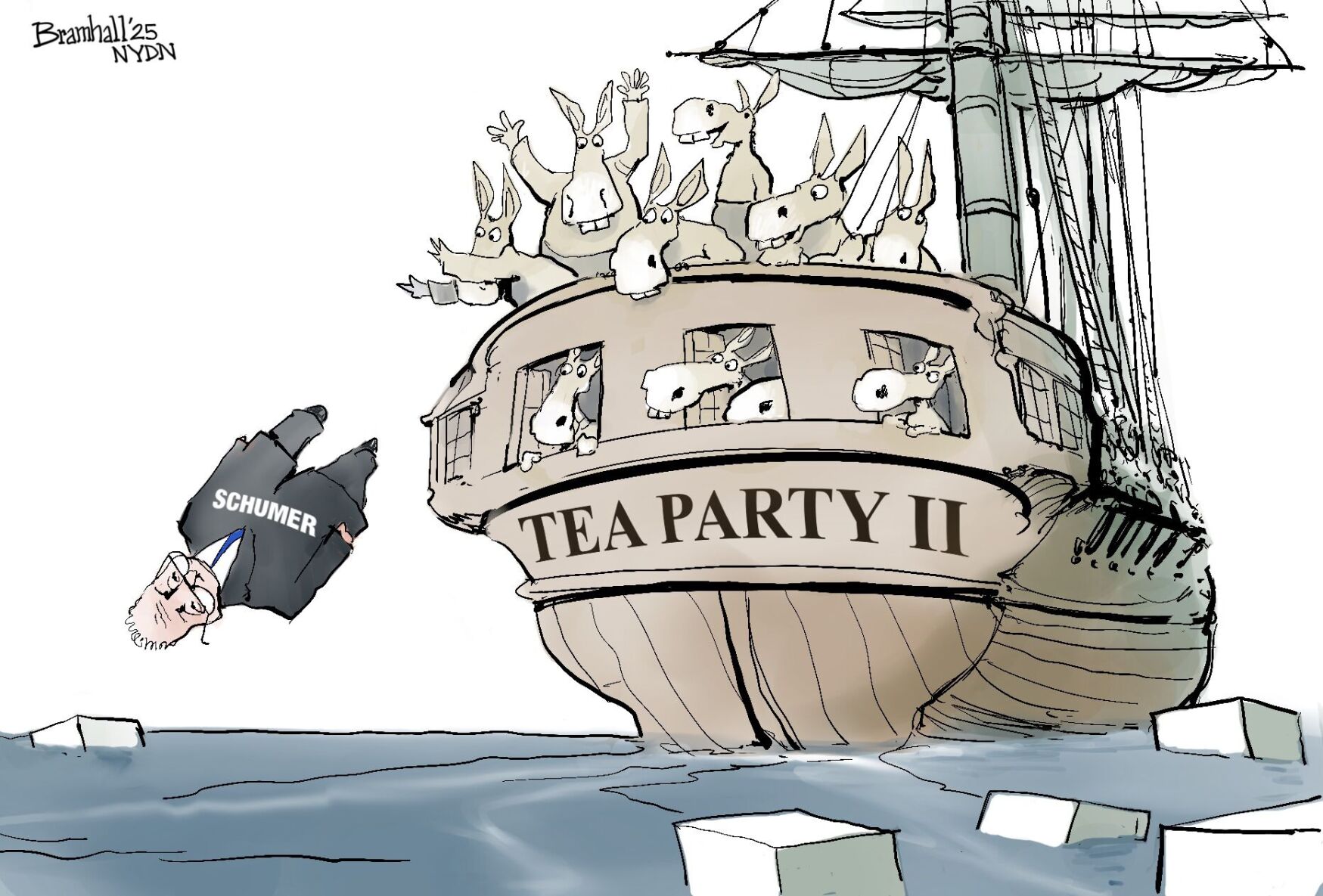 Editorial Cartoon: Bill Bramhall (March 22, 2025) | Cartoons | union ...