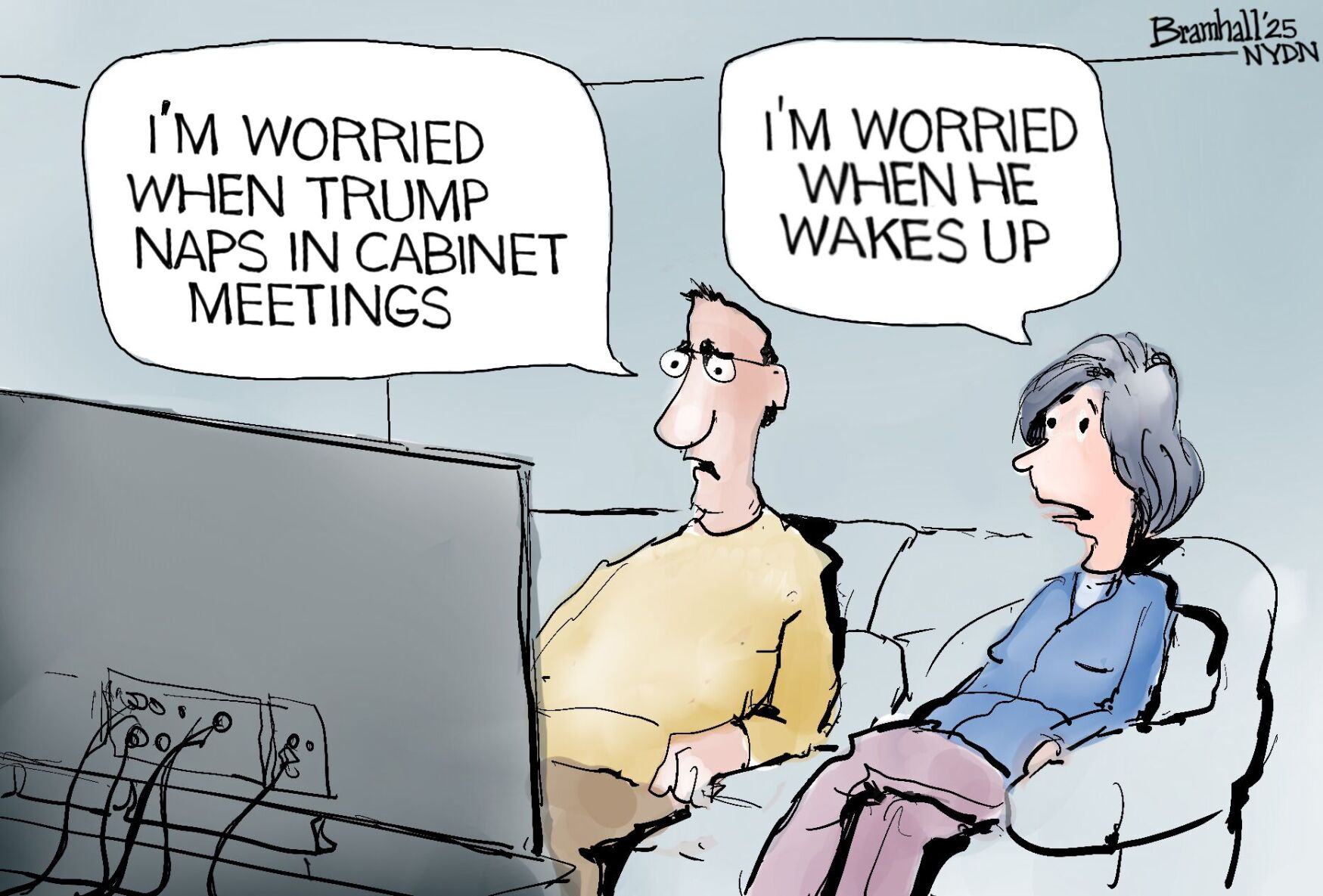 Editorial Cartoon: Bill Bramhall (Dec. 8, 2025) | Cartoons | union ...