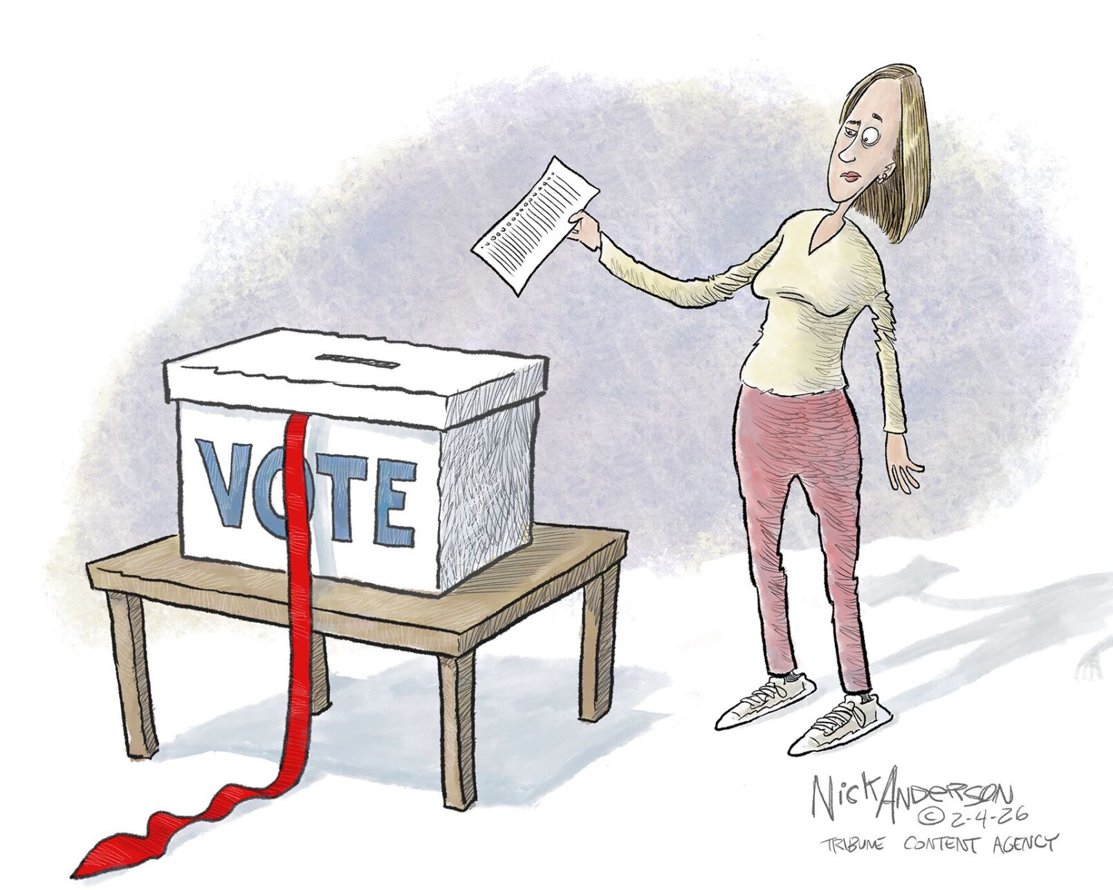 Editorial Cartoon: Nick Anderson (Feb. 6, 2026) | Cartoons | union ...