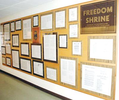 Exchange Club to dedicate Freedom Shrine at College Place High School ...